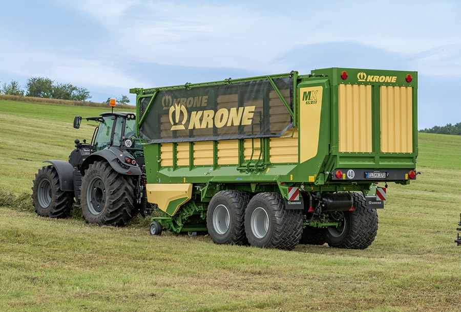 Remorque autochargeuse Krone - Remorque autochargeuse